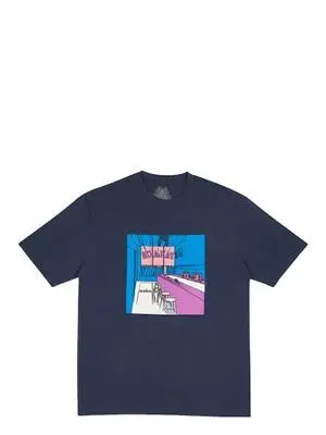 PALACE Scheisse Face T-shirt - Navy Blue