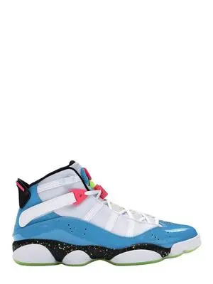 JORDAN 6 Rings Sneakers - White/light Blue Fury/cyber
