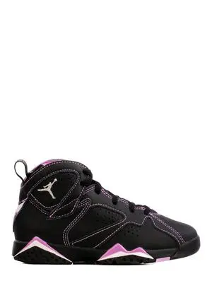 JORDAN 7 Retro Sneakers - Black/barely Grape/rush Fuchsia