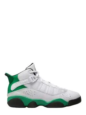 JORDAN 6 Rings - White/black/lucky Green