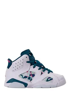 JORDAN 6 Retro Sneakers - White/laser Fuchsia/green Abyss