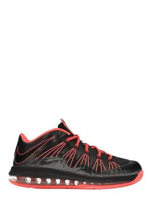 Nike Lebron X Lowin Sneakers - Black/total Crimson