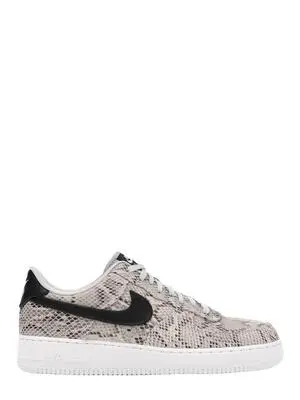 Nike Air Force 1 Low Snakeskin Sneakers - White/black