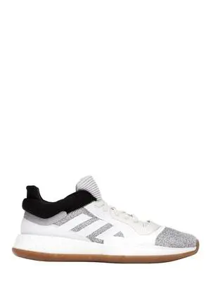 Adidas Marquee Boost Low Sneakers - Off White/cloud White/core Black