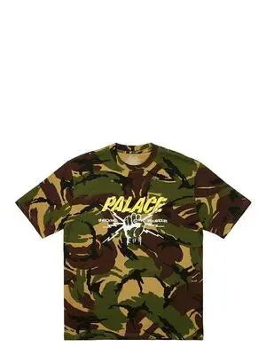 PALACE Shocking Behaviour T-shirt - Woodland Camo