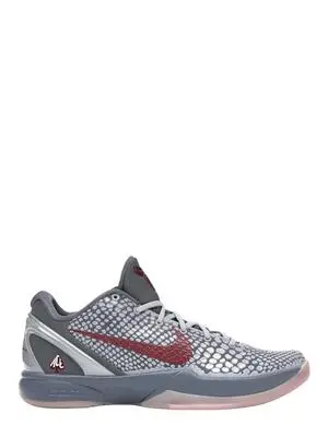 Nike Kobe 6 Lower Merion Aces Sneakers - Metallic Platinum/varsity Crimson/cool Grey (lower Merion Hs)