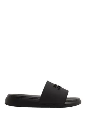 Alexander McQueen Pool Slide - Black