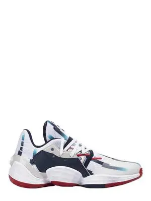 Adidas Harden Vol. 4 Gca Dynasty - Cloud White/collegiate Navy Blue/scarelet Red