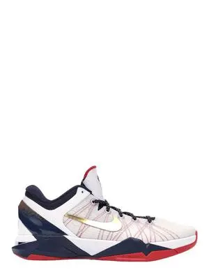 Nike Kobe 7 Gold Medal Sneakers - White/obsidian/university Red