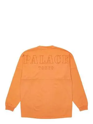 PALACE Shop Drop Shoulder Longsleeve Orange/tokyo