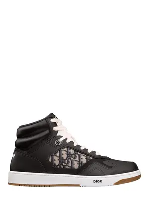 Dior Dior B27 High-Top Sneakers Black/beige/black Dior Oblique Jacquard