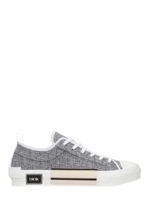 Dior Dior B23 Low-Top Sneakers Ruthenium Metallic/white
