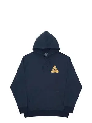 PALACE Skeledon Hood Navy Blue/yellow