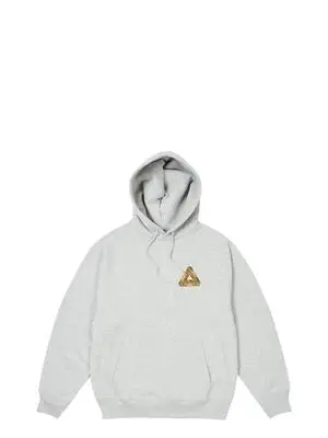 PALACE Triferg Hoodie - Heather Grey