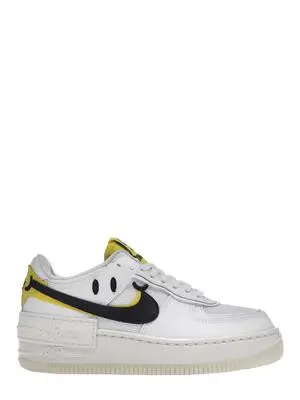 Nike Air Force 1 Low Shadow Go The Extra Smile Sneakers - White/yellow Strike/team Orange