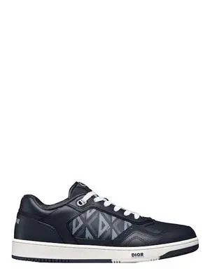 Dior B27 Low Cd Diamondin Sneakers - Navy Blue/white