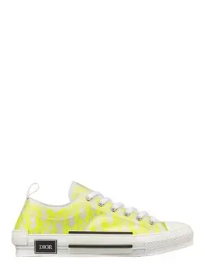 Dior B23 Low Top Sneakers - White/yellow