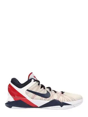Nike Kobe 7 Usa Olympic Sneakers - White/obsidian/university Red