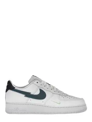 Nike Air Force 1 Low Split Swoosh White/aquamarine/lime Glow