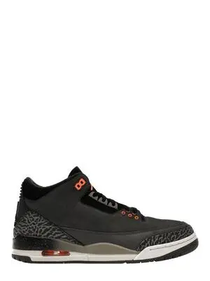 JORDAN 3 Retro Fear Pack 2023 Sneakers - Night Stadium/total Orange/black