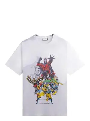 Kith X Marvel Xmen Retro Comic Vintage Tee Shirt - White Ph