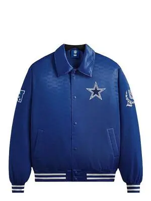 Kith X Nfl Cowboys Satin Bomber Jacket - Action