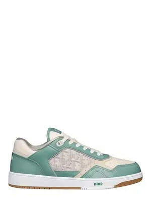 Dior Dior B27 Low Top Sneakers Turquoise/cream/white