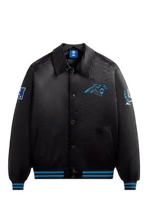 Kith X Nfl Panthers Satin Bomber Jacket - Black