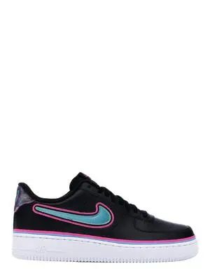 Nike Air Force 1 Low Sport NBA Sneakers Black/blue Gale/laser Fuchsia