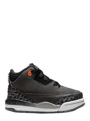 JORDAN 3 Retro Fear Pack Sneakers - Night Stadium/total Orange/black