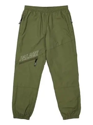PALACE Slant Zip Shell Pant - Olive
