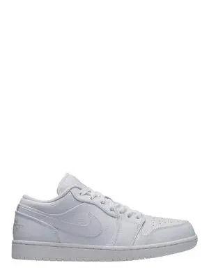 JORDAN 1 Low Sneakers - White/pure Platinum
