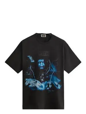 Kith X Star Wars Emperor Vintage Tee Shirt - Black Ph