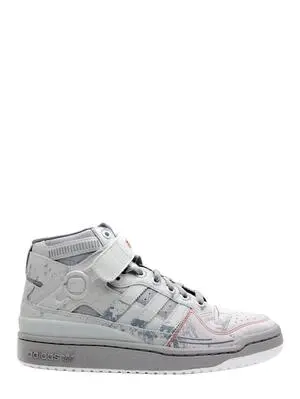 Adidas Forum Mid Star Wars Atat Sneakers - Ice Green/legacy Silver/alumnium 2
