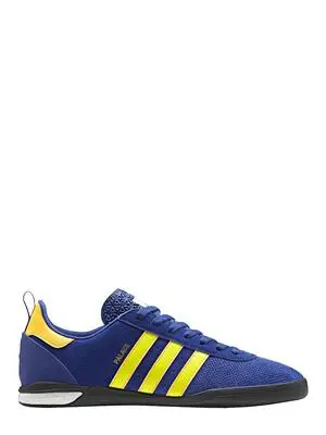 Adidas Gazelle Indoor Lace Up Sneakers - Bold Blue/solid Gold/solar Yellow