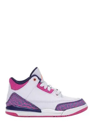 JORDAN Jordan 3 Retro Sneakers Barely Grape/hyper Crimsonone-colorfire Pink