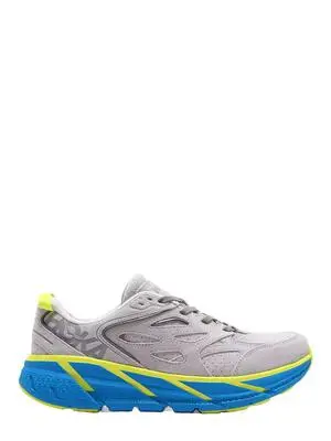 Hoka One One Clifton L Suedein Sneakers - Lunar Rock/diva Blue