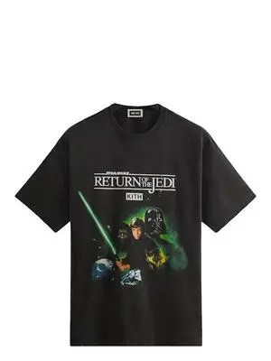 Kith X Star Wars Luke Poster Vintage Tee Shirt - Black