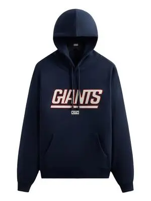 Kith X Nfl Giants Laurel Hooded Sweatshirt - Nocturnal