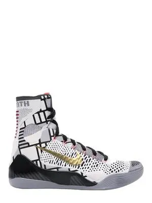 Nike Nike Kobe 9 Elite High Top Sneakers White/metallic Goldone-colorblack