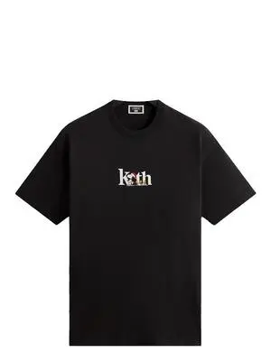 Kith X Peanuts Serif Tee Shirt - Black