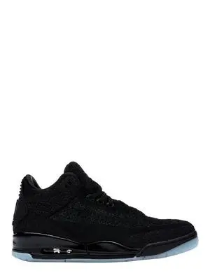 JORDAN 3 Retro Flyknit Sneakers - Black/anthracite