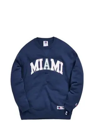 Kith X Russell Athletic X Vogue Crewneck Sweatshirt - Insignia Blue