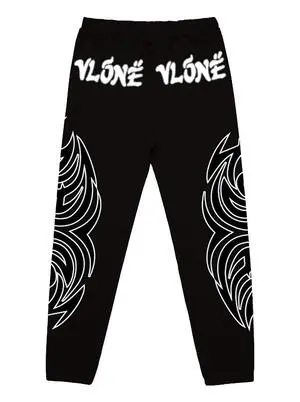 VLONE Rodman Logo Sweats - Black