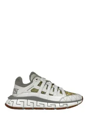 Versace Trigreca Sneakers - White/grey/barocco Print