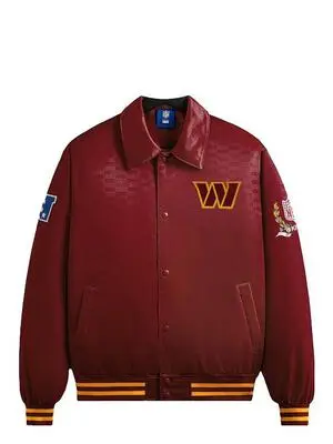 Kith X Nfl Commanders Satin Bomber Jacket - Prompt