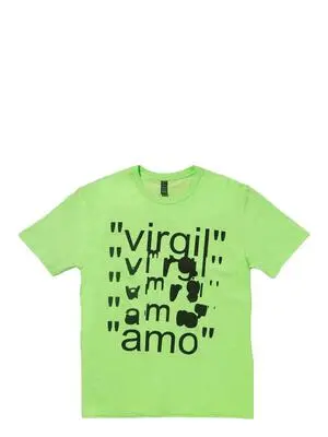 VIRGIL ABLOH X Mca Figures Of Speech Amo Tee Shirt - Lime