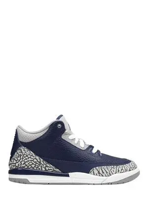 JORDAN Retro Georgetown Sneakers - Midnight Navy Blue/cement Grey/white