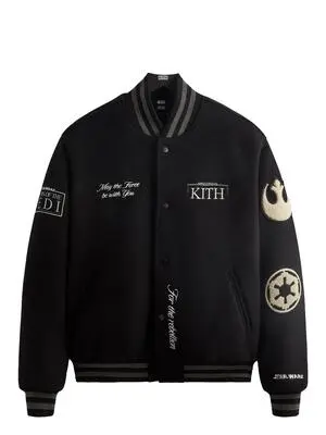 Kith X Star Wars Anniversary Varsity Jacket - Black Ph