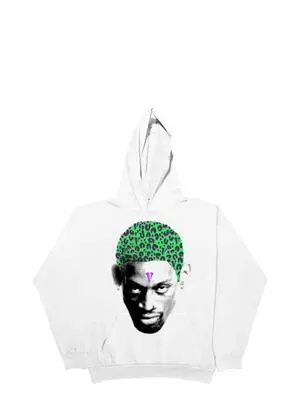 VLONE Rodman Cheetah Hoodie - White